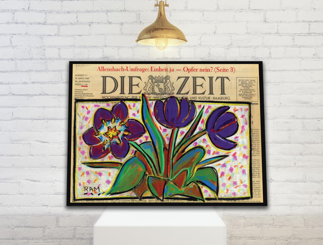 Daily Muse Art Gallery Quality Prints | Global Newspaper Art 1989 - 1987